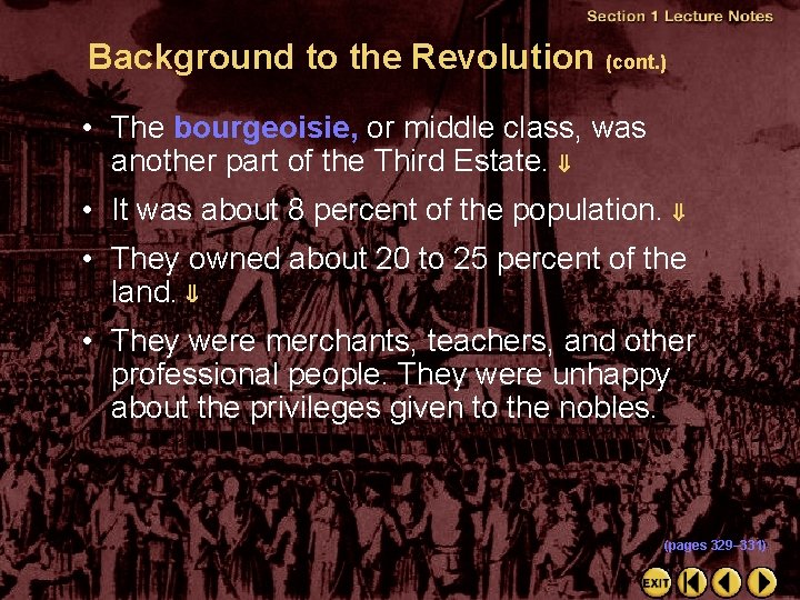 Chapter Introduction Section 1 The French Revolution Begins