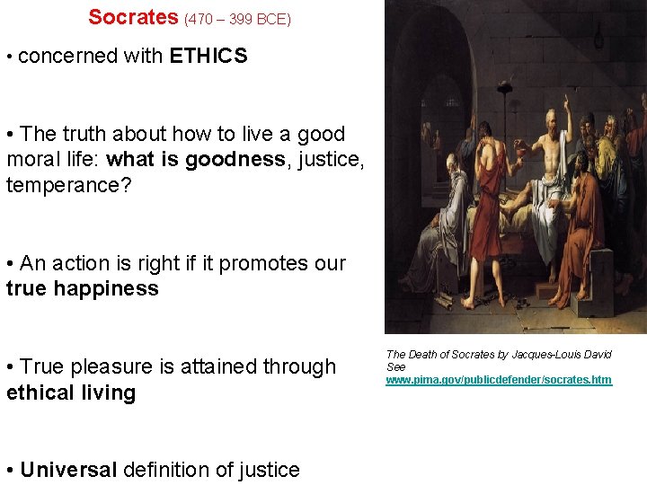 Socrates Plato Aristotle The Big Three Key Ideas