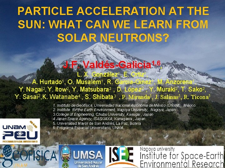 PARTICLE ACCELERATION AT THE SUN WHAT CAN WE