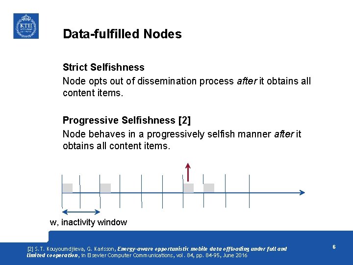 EnergyAware Opportunistic Mobile Data Offloading Sylvia Kouyoumdjieva and