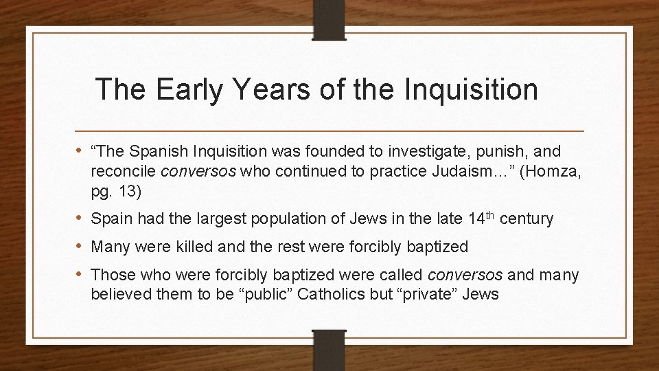 The Inquisitions First Targets Judaizing Conversos in Castile