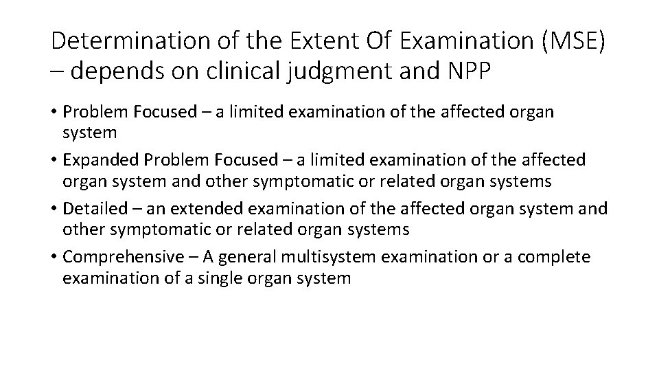 Evaluation Management Coding A Refresher November 2014 Seniors