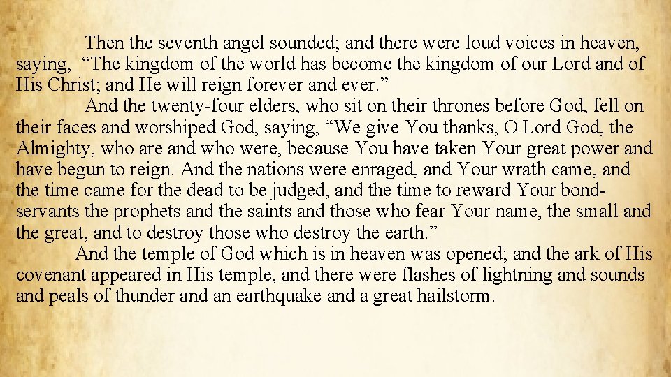 20 T PAR Revelation 11 1 19 NASB