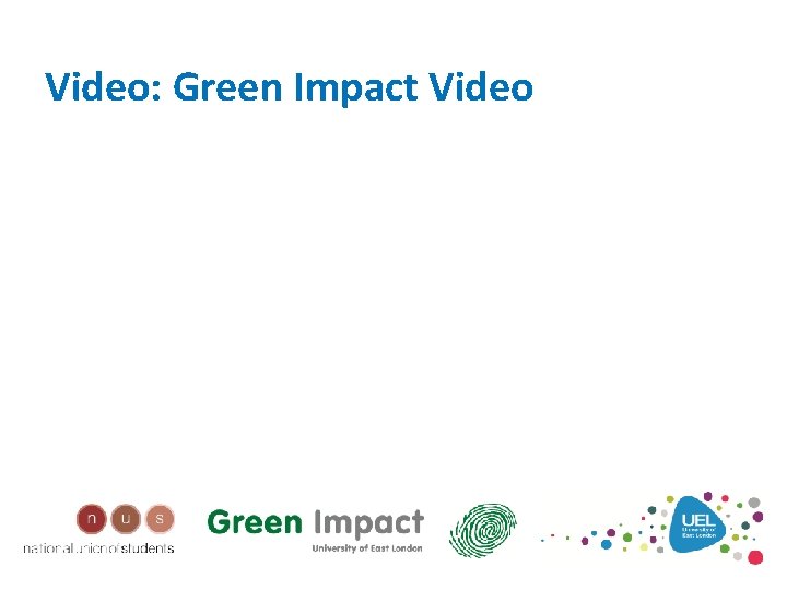 Green Impact 2012 2013 Emily Hamilton Sustainability Officer