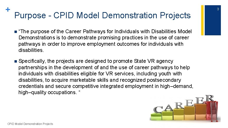 Career Pathways for Individuals with Disabilities CPID CPID