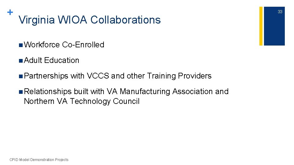 Career Pathways for Individuals with Disabilities CPID CPID