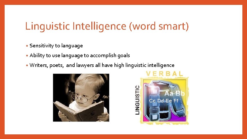 MULTIPLE INTELLIGENCES Howard Gardner Multiple Intelligences ...