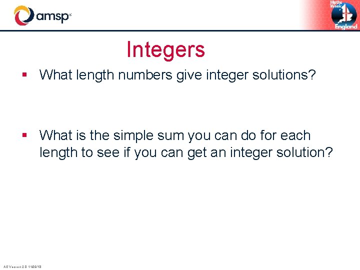 Sum trick Choose two numbers i e 16