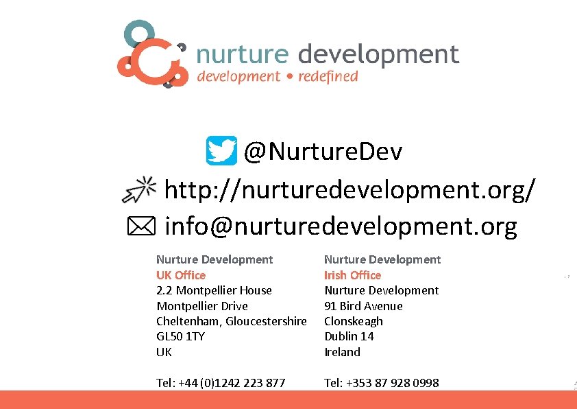 Nurture Development UK Office 2 2 Montpellier House