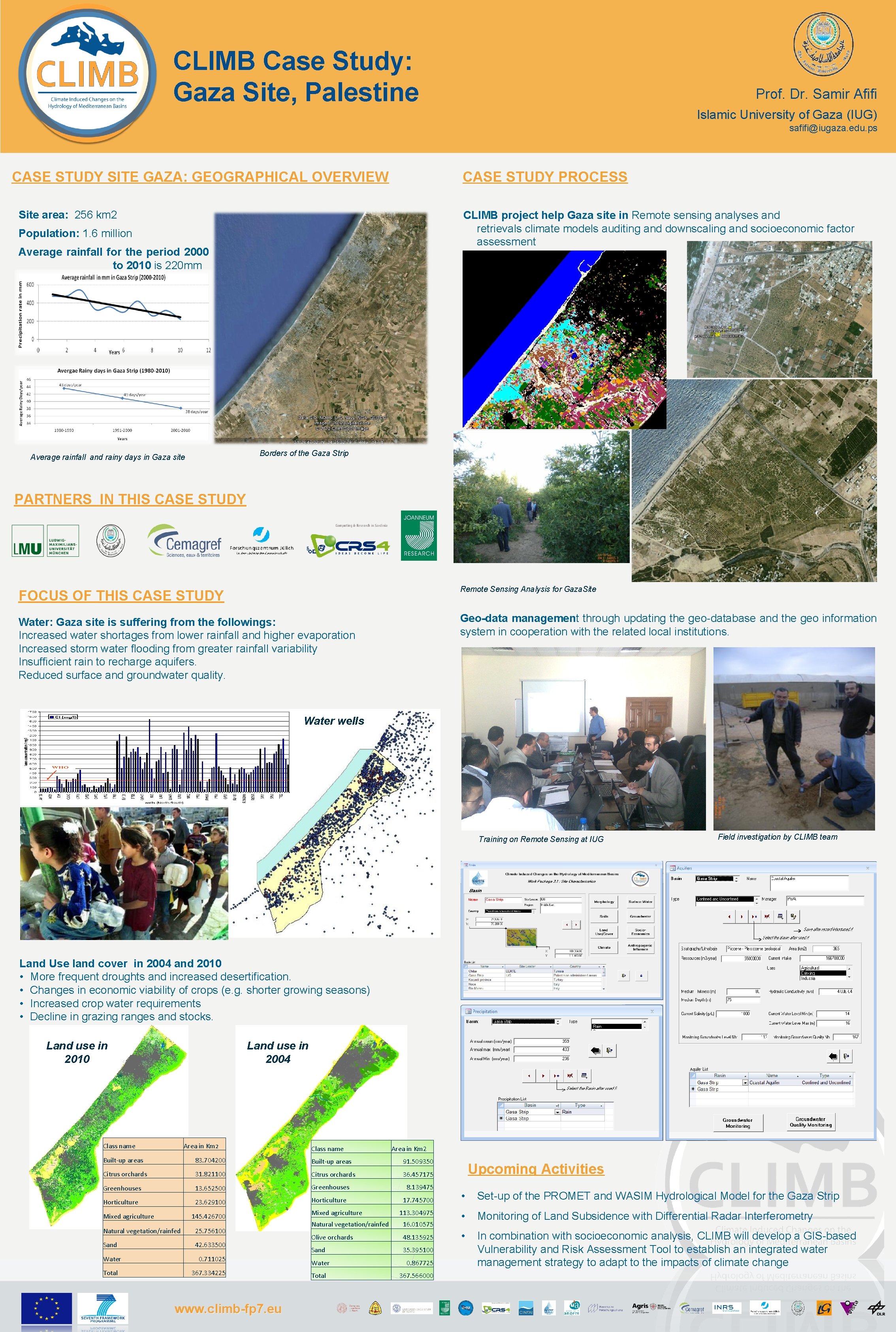 CLIMB Case Study Gaza Site Palestine Prof Dr