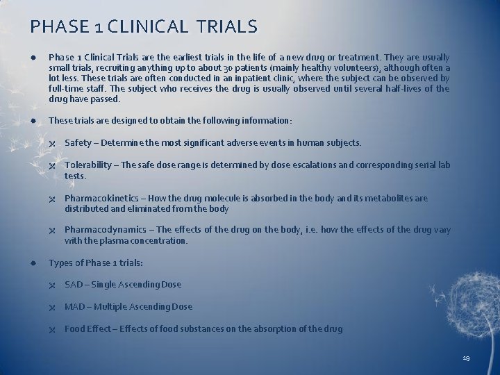 Introduction to Practical components of Industrial and Clinical
