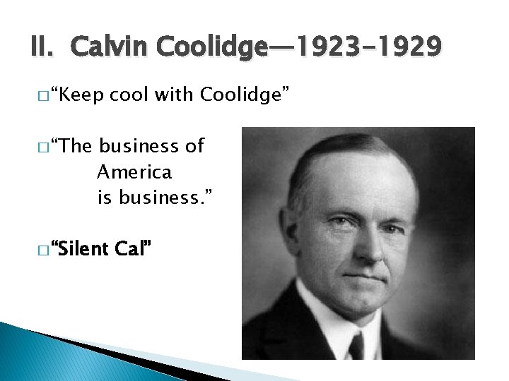 The 1920s A Republican Decade Back to Isolationism