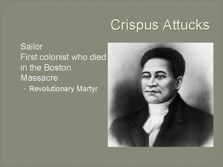 COS Standard 3 Trace the chronology of events