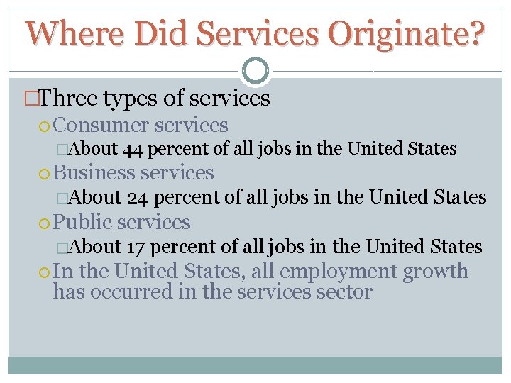 SERVICES AND URBAN PATTERNS AP HUMAN GEOGRAPHY SPRING