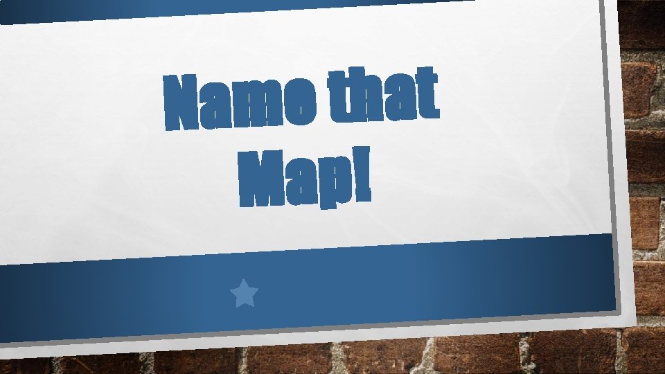 t a h t e m Na Map