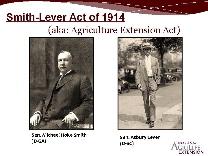 2014 Texas AM Agri Life Extension Service Centennial