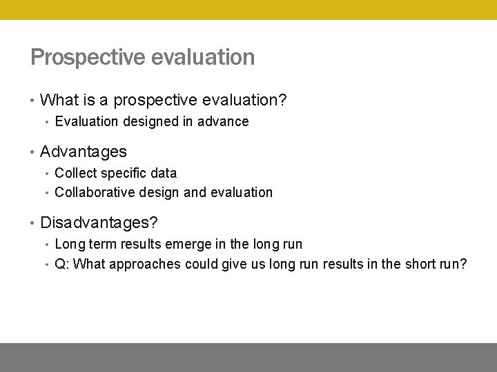 BENEFITS AND LIMITS OF RANDOMIZATION 2 4 Tailoring