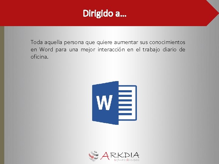 CURSO DE WORD powered by www arkdia mx