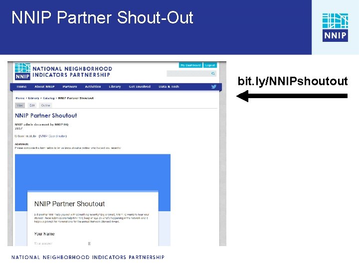 NNIP Network Update and Idea Showcase November 30