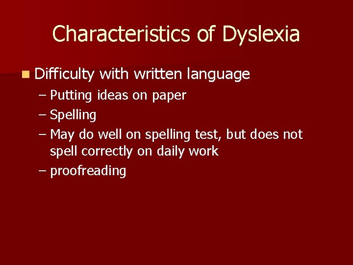 Dyslexia What is it exactly Definition of Dyslexia
