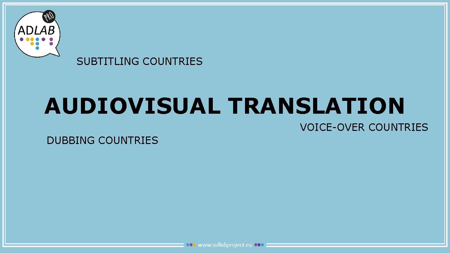 AUDIO SUBTITLING MODULE 5 UNIT 1 ANNA MATAMALA