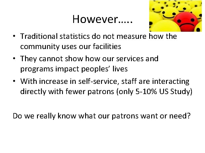 Outcomes Value and Impact Metrics for Library Success