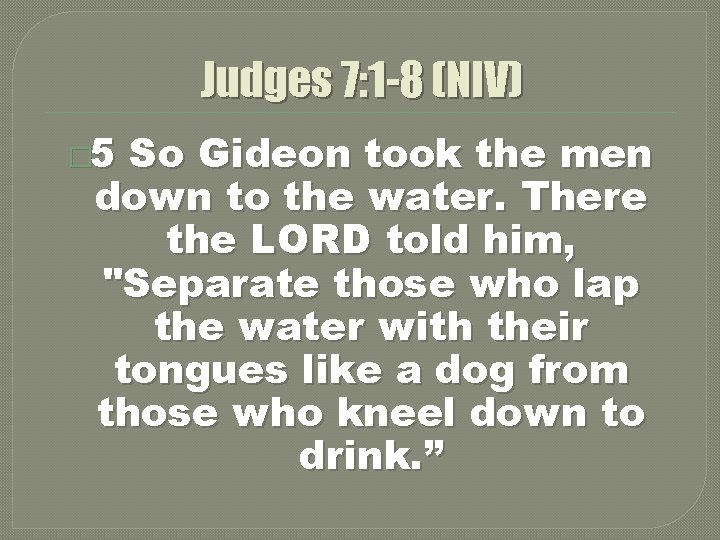 TIPS FOR EFFECTIVE BIBLE WORKING By Joseph G