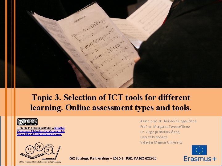 Topic 3 Selection of ICT tools for different