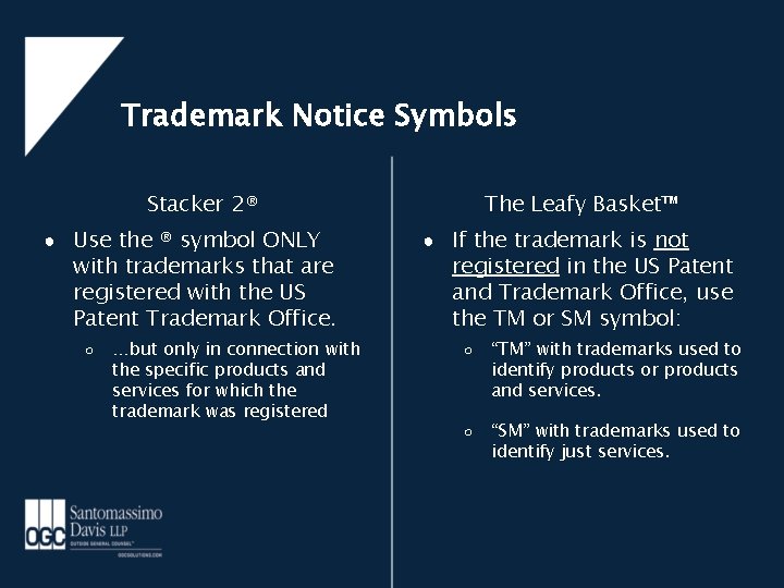 On Your Marks Trademark and Branding Basics Every