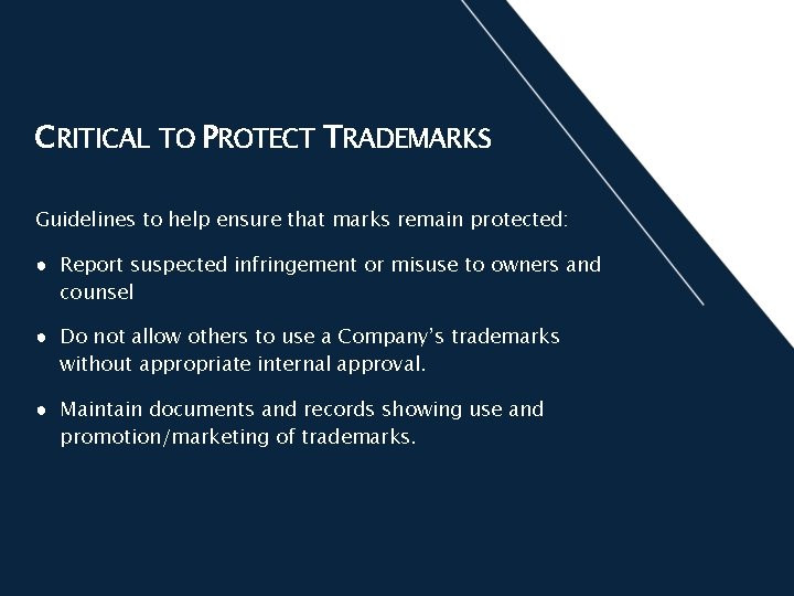 On Your Marks Trademark and Branding Basics Every