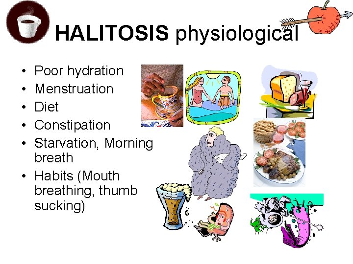 Oral Malodor 4 Classes 3 Subtypes Above Carina