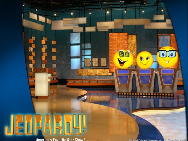 Directions On the next slide select Jeopardy Board