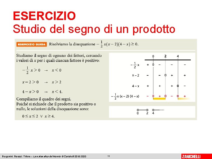 Equazioni e disequazioni Bergamini Barozzi Trifone La matematica
