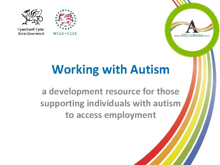 Working with Autism a development resource for those