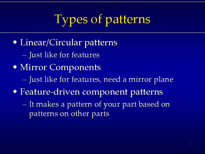 Chapter 10 Creating Assemblies 1 Topics Creating a