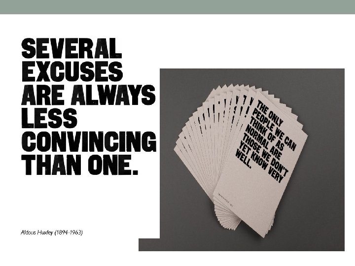 APHORISMS Please copy into the Class Notes section