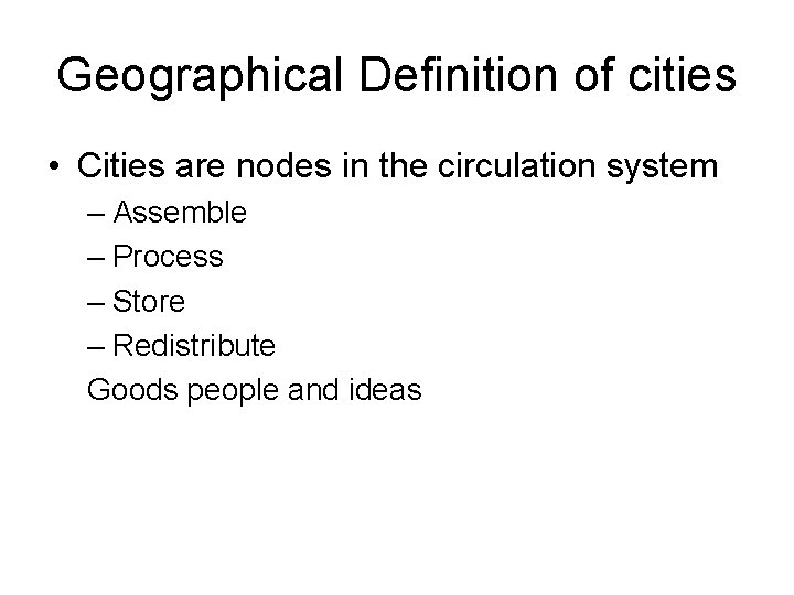 The Urbanization of Minnesota Connecting Geography and History