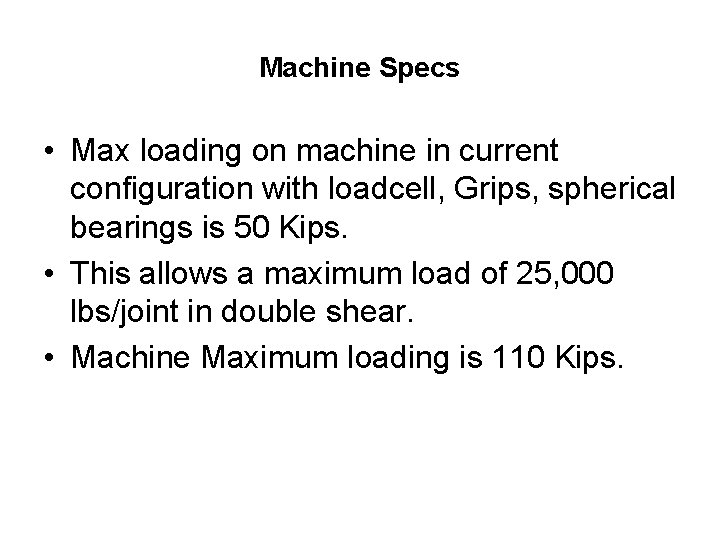 Shear Test Assembly update 3 9 07 Design