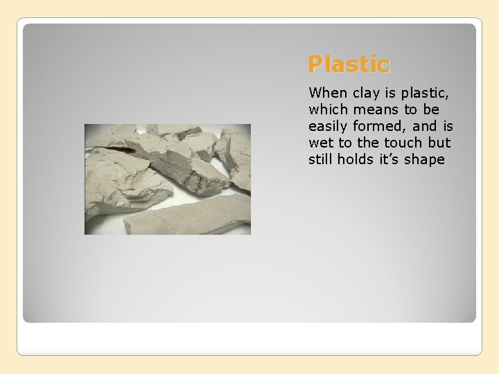 Ceramic Vessel Project Divisions Building Stages of Clay