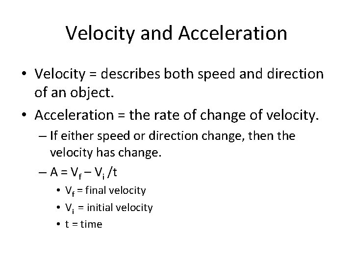 Chapter 3 Motion and Forces Motion and Speed
