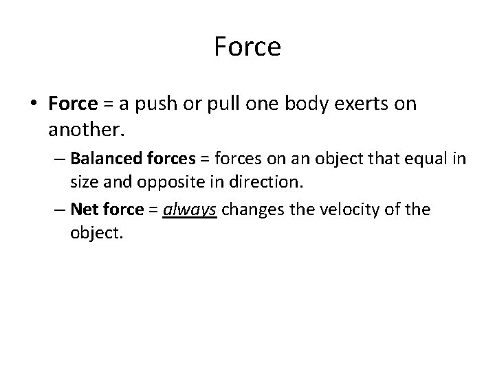 Chapter 3 Motion and Forces Motion and Speed