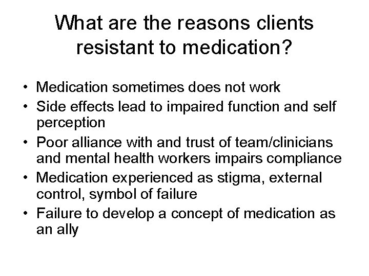 How to Improve ACTT Practices Based on Criticism