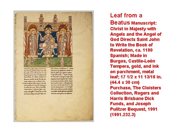 MEDIEVAL ART IN EUROPE From the Fall of