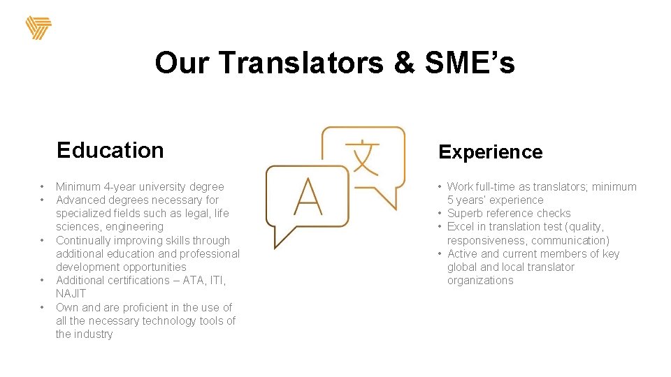 Lets be Clear Proposal Template for the Translate