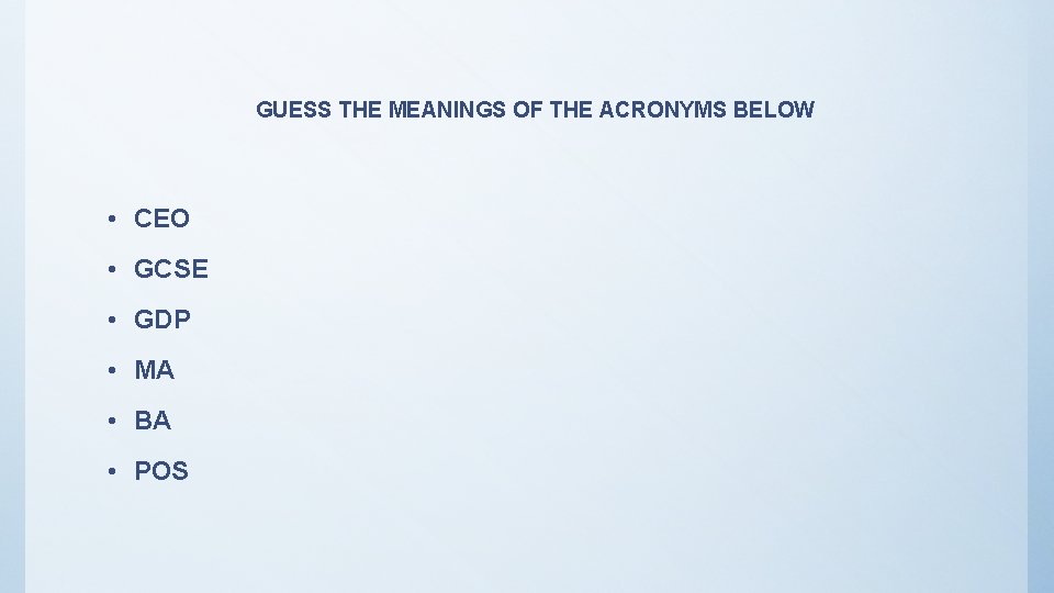 Our Global Heritage Chapter 3 Warmup WHAT DO