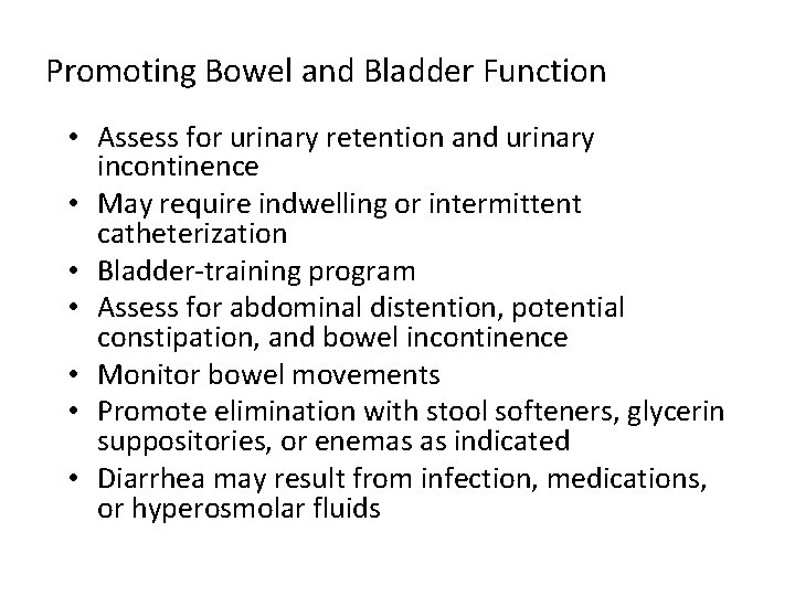 General Management Seizures and Brain Tumor Altered Level