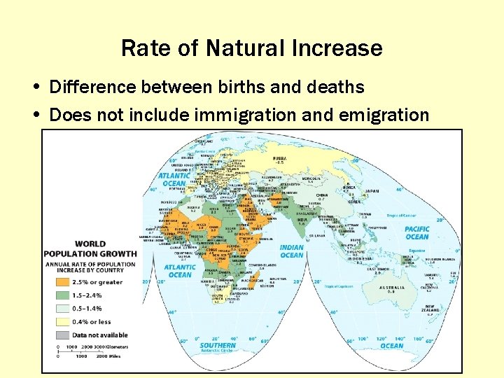 POPULATION Chapter 2 H J de Blij Where
