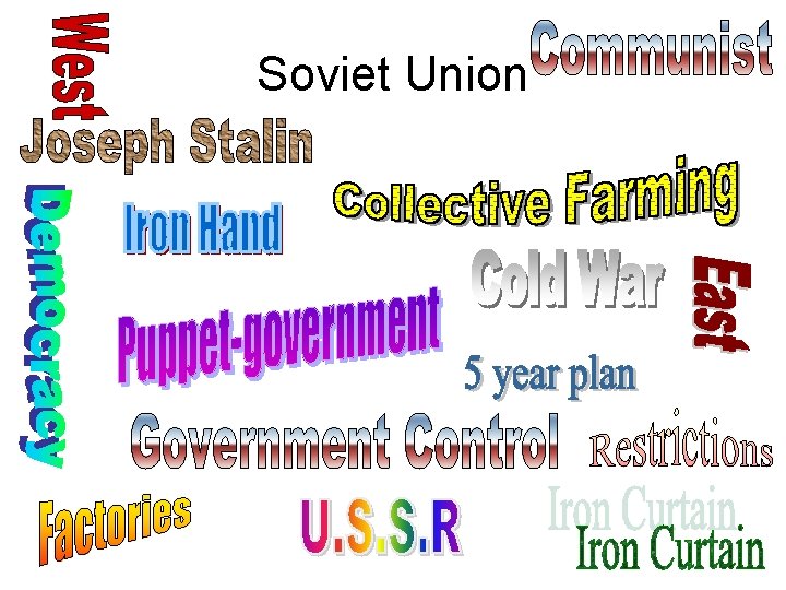 WWI WWII and the Soviet Union Breakdown CAUSES