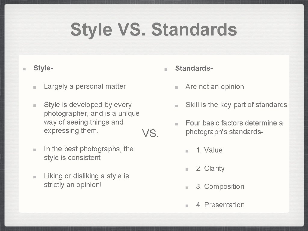 How to Critique a photograph Three Main Questions