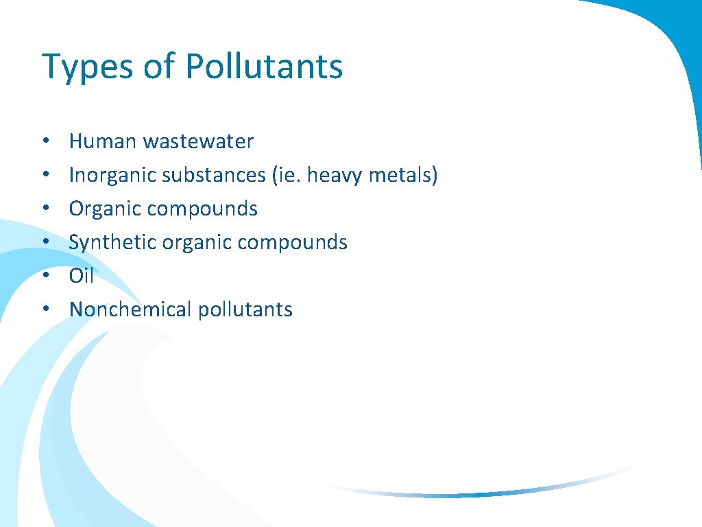 Chapter 14 Water Pollution The Chesapeake Bay Chesapeake